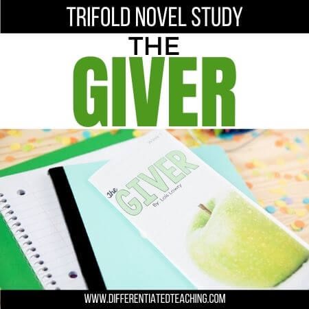 The Giver Novel Study – Differentiated Teaching with Rebecca Davies